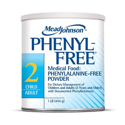 Mead Johnson Phenyl-Free 2 Medical Food Powder, Nutritional Formula, 16 ...