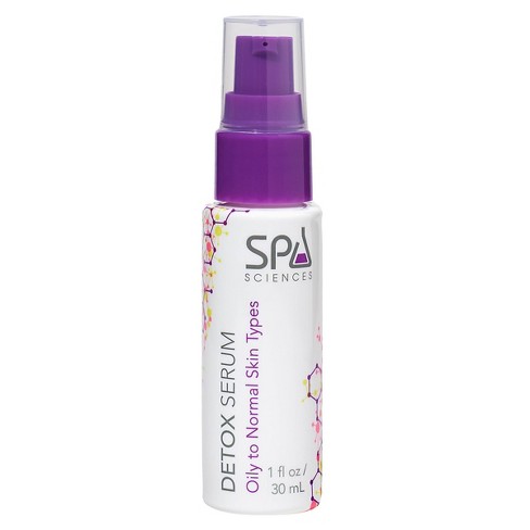 Spa Sciences Detox Serum Decongesting Facial Serum - 1.1 Fl Oz : Target