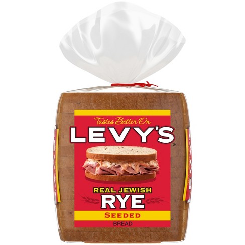 Levy's Real Jewish Rye Seeded Bread - 16oz : Target