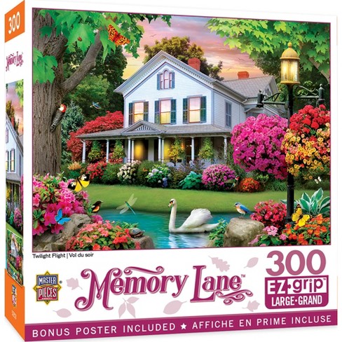 Masterpieces 300 Piece Ez Grip Jigsaw Puzzle - Twilight Flight - 18"x24 ...