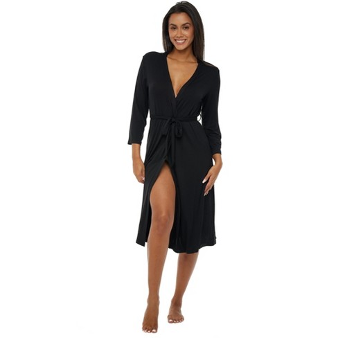 Alexander Del Rossa Women's Knit Robe, Knee Length : Target
