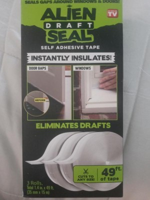 Alien Seal Transparent Weather Stripping Insulation Tape For Drafts - 3 ...