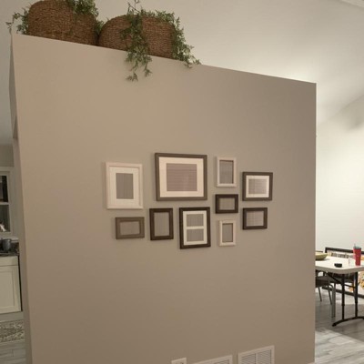 10pc Bordeaux Frame Box Set White/black/natural Wood - Kate And Laurel ...