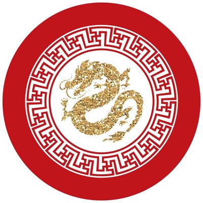 Big Dot Of Happiness 2024 Year Of The Dragon - Lunar New Year Circle ...