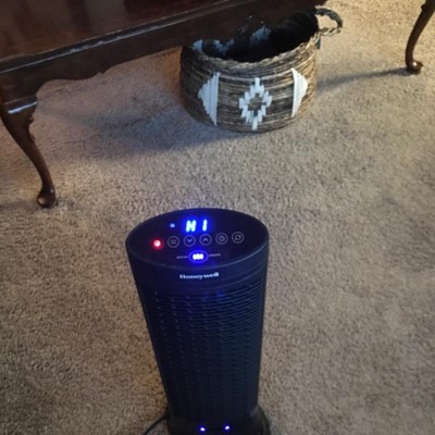 Honeywell Slim Ceramic Tower Heater Black : Target