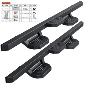 Heavy Duty Running Boards for 2019-2025 Ch evy Silverado & G MC Sierra ...