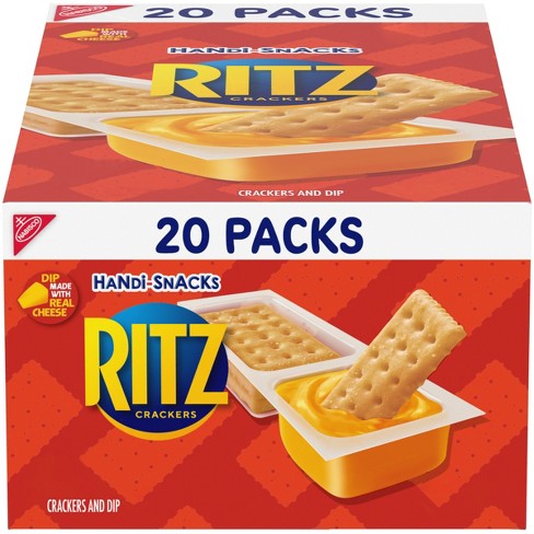 Handi-snacks Ritz Crackers 'n Cheese Dip - 19oz : Target