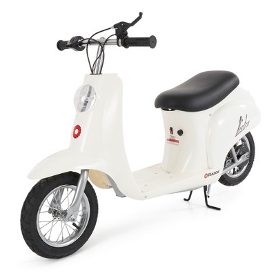 Razor Pocket Mod Miniature Euro 24v Electric Kids Ride On Retro Scooter ...