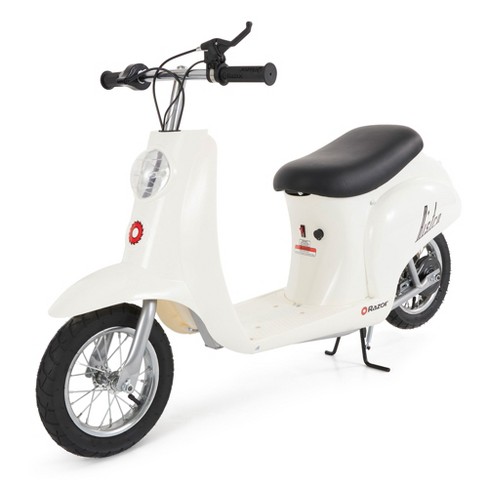 Razor Pocket Mod Miniature Euro 24v Electric Kids Ride On Retro Scooter ...