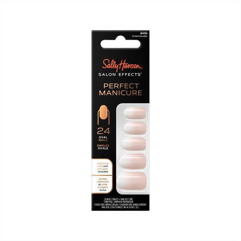 Sally Hansen Salon Effects Perfect Manicure Press On Nails Kit - Oval ...