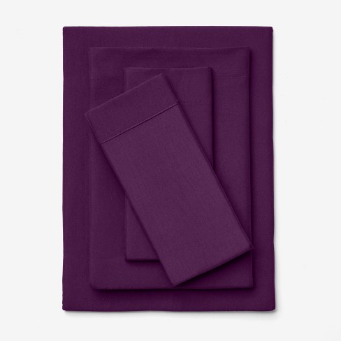 Brylanehome Bh Studio Extra-deep Sheet Set - Queen, Plum : Target