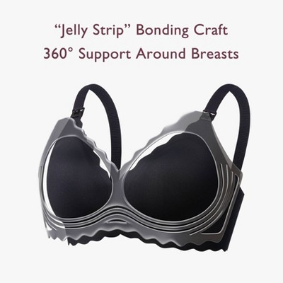 Momcozy Jelly Strip Nursing Bra : Target