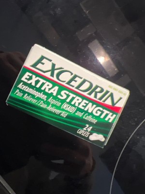 Excedrin Extra Strength Pain Reliever Caplets - Acetaminophen/aspirin ...