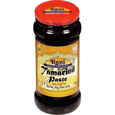 Tamarind Paste Puree (Imli) - 16oz (1lb) 454g - Rani Brand Authentic ...