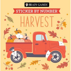 Brain Games - Sticker by Number Compact Edition: Harvest 7x7 Inches ...