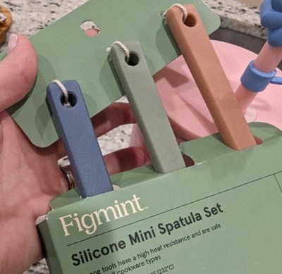 3pk Silicone Mini Spatula Set - Figmint™ : Target