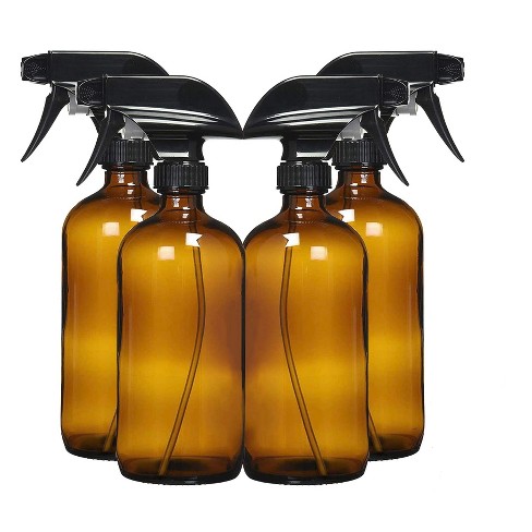 Homeries Amber Glass Spray Bottles For Cleaning Solutions : Target