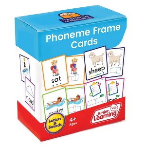 Phoneme Frame Flashcards: Junior Learning, The Science of Reading : Target