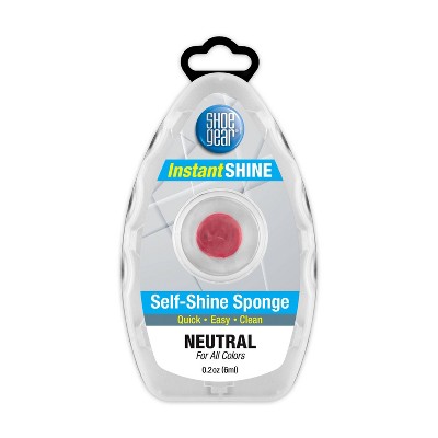 Shoe Gear Instant Shine Sponge - Clear 6ml : Target