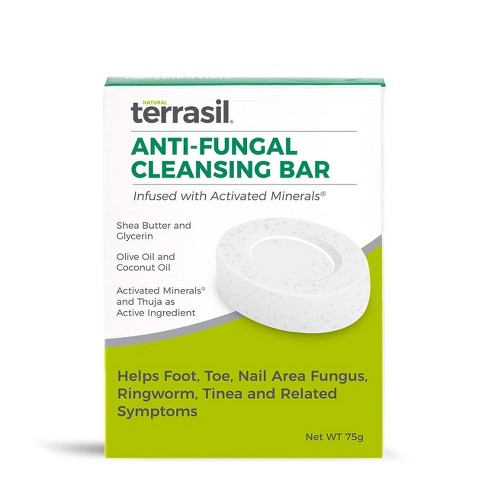 Terrasil Antifungal Soap Medicated Cleansing Bar - 75gm : Target