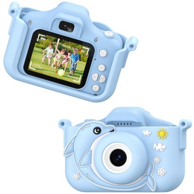 Hom Kids Camera - 1080p Digital Camera For Kids With Soft Silicone Body ...