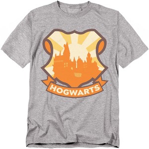 Men's Harry Potter Summer Magic Hogwarts Crest T-Shirt : Target