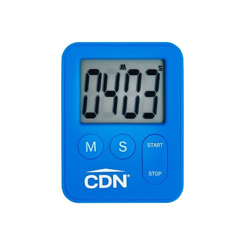 Cdn Digital Mini Kitchen Timer With Easy To Read Display And Magnetic ...