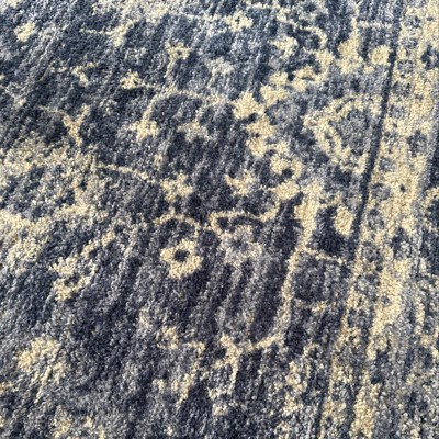 7'x10' Vintage Tufted Distressed Area Rug Tan - Threshold™ : Target