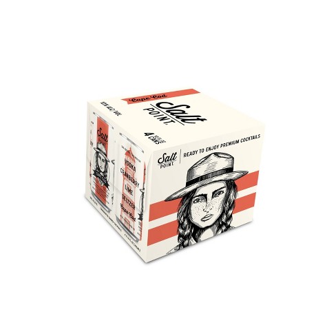 Salt Point Cape Cod Canned Cocktail - 4pk/355ml Cans : Target