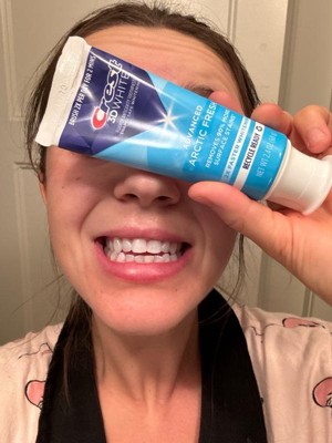 Crest 3d White Advanced Teeth Whitening Toothpaste - Arctic Fresh - 3 ...