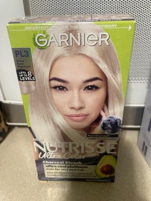 Garnier Nutrisse Ultra Color Charcoal Hair Bleach - Pl3 Ultra Cool ...
