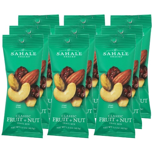 Sahale Snacks Classic Fruit & Nut Trail Mix - Case Of 9/1.5 Oz : Target