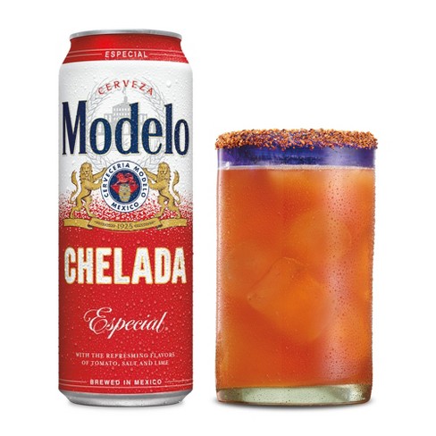 Modelo Chelada Especial Beer - 24 Fl Oz Can : Target
