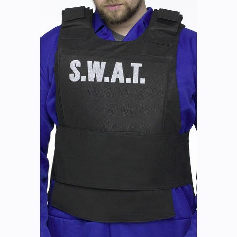 Fun World S.w.a.t. Vest Adult Costume, Standard : Target