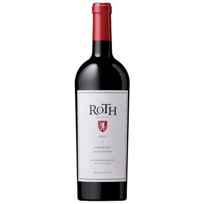 Roth Cabernet Sauvignon Red Wine - 750ml Bottle : Target