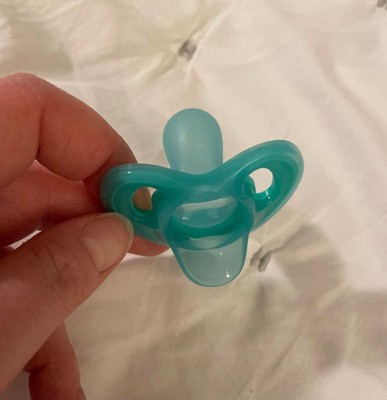Tommee Tippee Ultra Light Silicone Pacifier 18-36m - Teal/white - 2pk ...