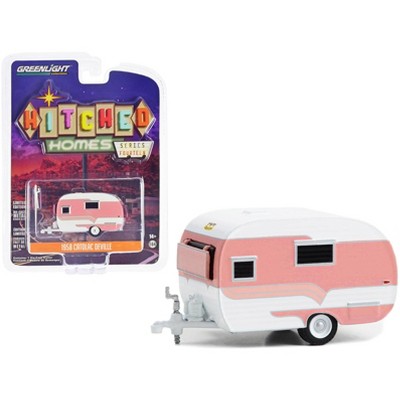 1958 Catolac Deville Travel Trailer Pink And White "hitched Homes ...