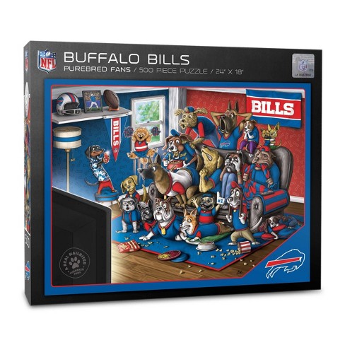 Nfl Buffalo Bills Purebred Fans 'a Real Nailbiter' Puzzle - 500pc : Target