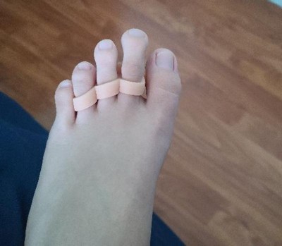 Zentoes Triple Loop Toe Crest For Hammer Toes - Beige - 2pk : Target