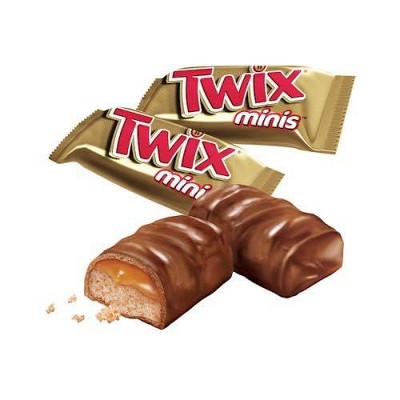 Twix 1/2/3/4 LB Original Mini Fun Size Rich Milk Chocolate with Creamy ...