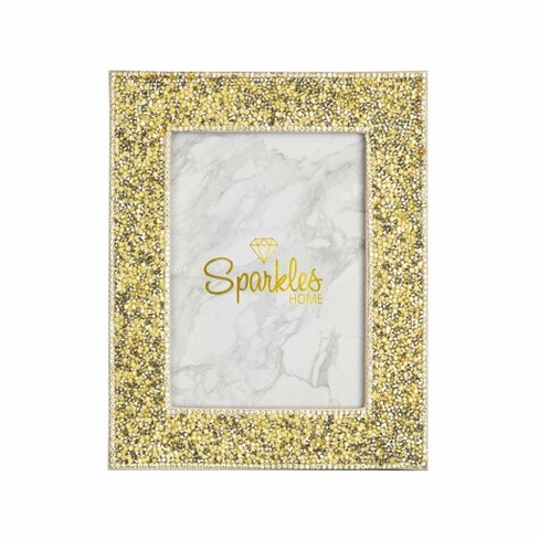 Sparkles Home 5"x7" Luminous Table Picture Frame Champagne: Luxury Glam ...