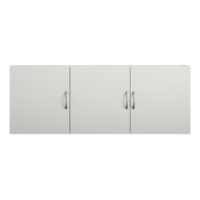 Realrooms Basin 54" 3 Door Wall Cabinet With Adjustable Shelf, White ...