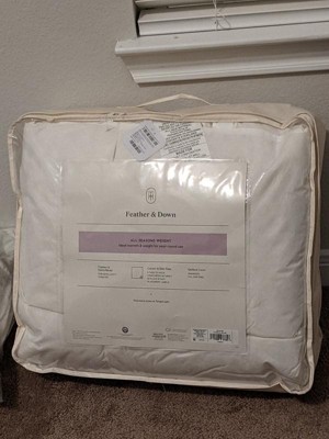 Twin/twin Xl All Seasons Feather & Down Comforter - Threshold™ : Target