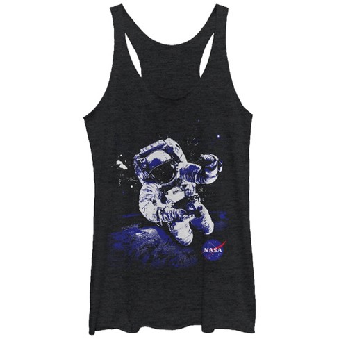 Women's Nasa Astronaut Racerback Tank Top : Target