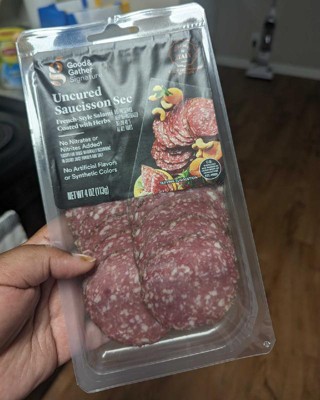 Signature Uncured Saucisson Sec - 4oz - Good & Gather™ : Target