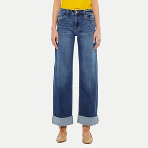 Kancan Essentials Ivanna High Rise Wide Leg Jeans : Target