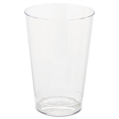 Wna Classic Crystal Plastic Tumblers, 12 Oz, Clear, Fluted, Tall, 20 ...