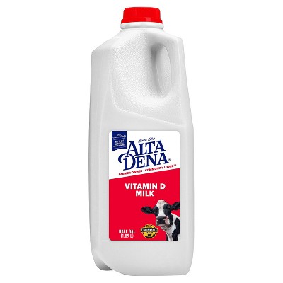 Alta Dena Whole Milk - 0.5gal : Target
