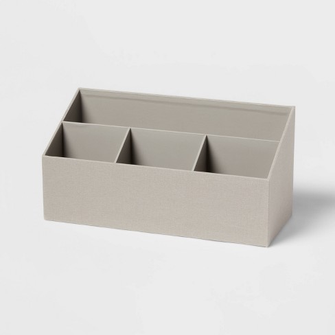 Canvas Desk Tool Holder/organizer Gray - Brightroom™: Office Organizers ...