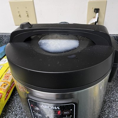 Aroma 20 Cup Digital Multicooker & Rice Cooker - Stainless Steel : Target